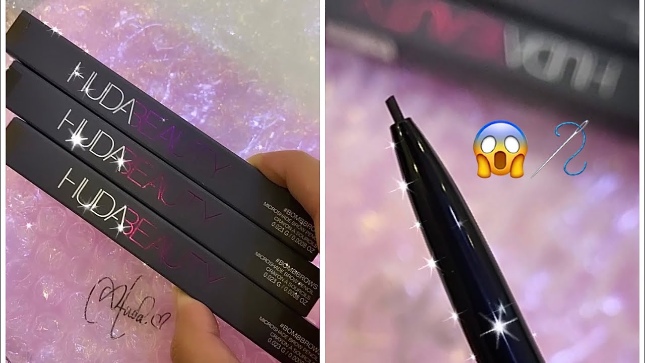 Hudabeauty Bomb Brows Microshade Brow Pencil Tutorials