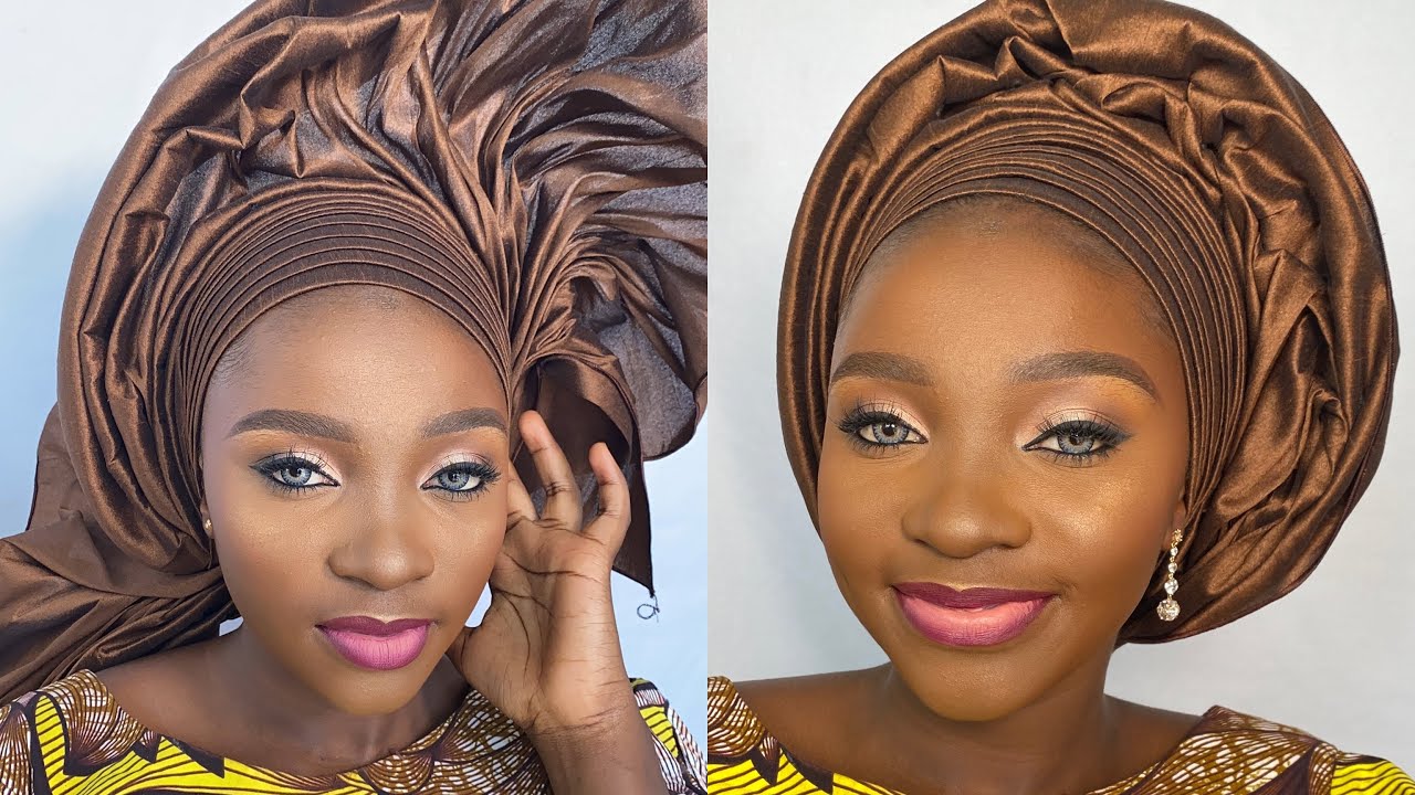 How To Tie A Turban | Bridal Turban Tutorial Using Rawsilk